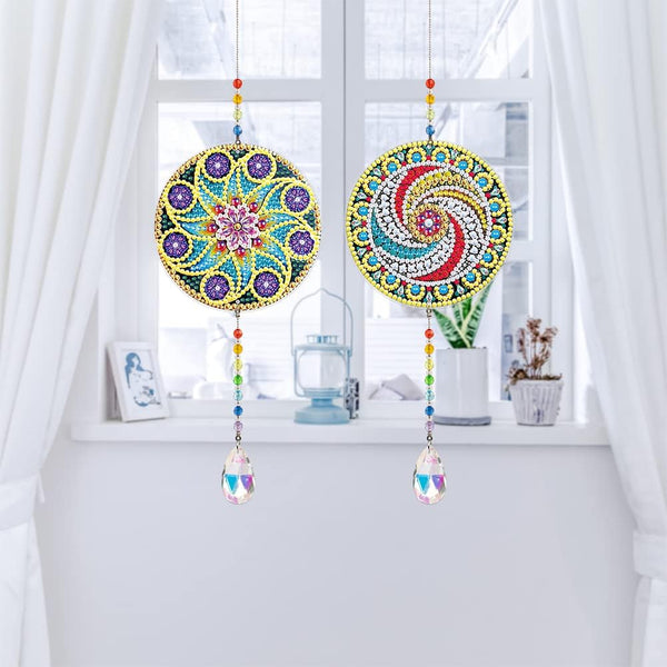 Mandalas Suncatcher Set - Diamond Painting Art Kits shipped from Canada ...